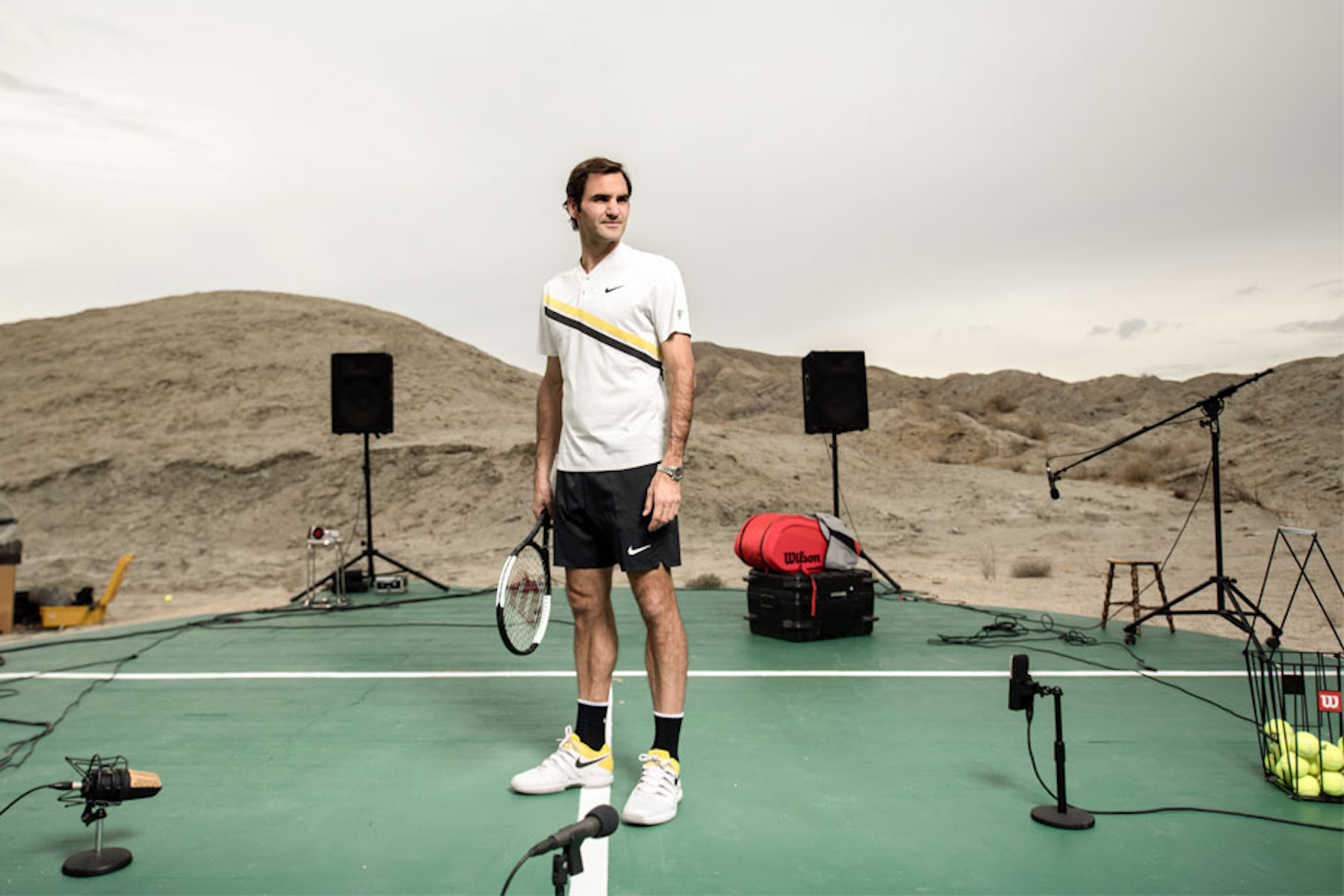 Wilson verlost: Einmaliges Erlebnis mit Roger Federer - tennis MAGAZIN